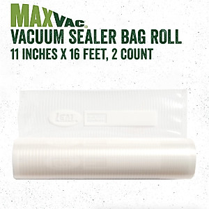 LEM MaxVac Vacuum Bag Roll - 2 11" x 16' Rolls