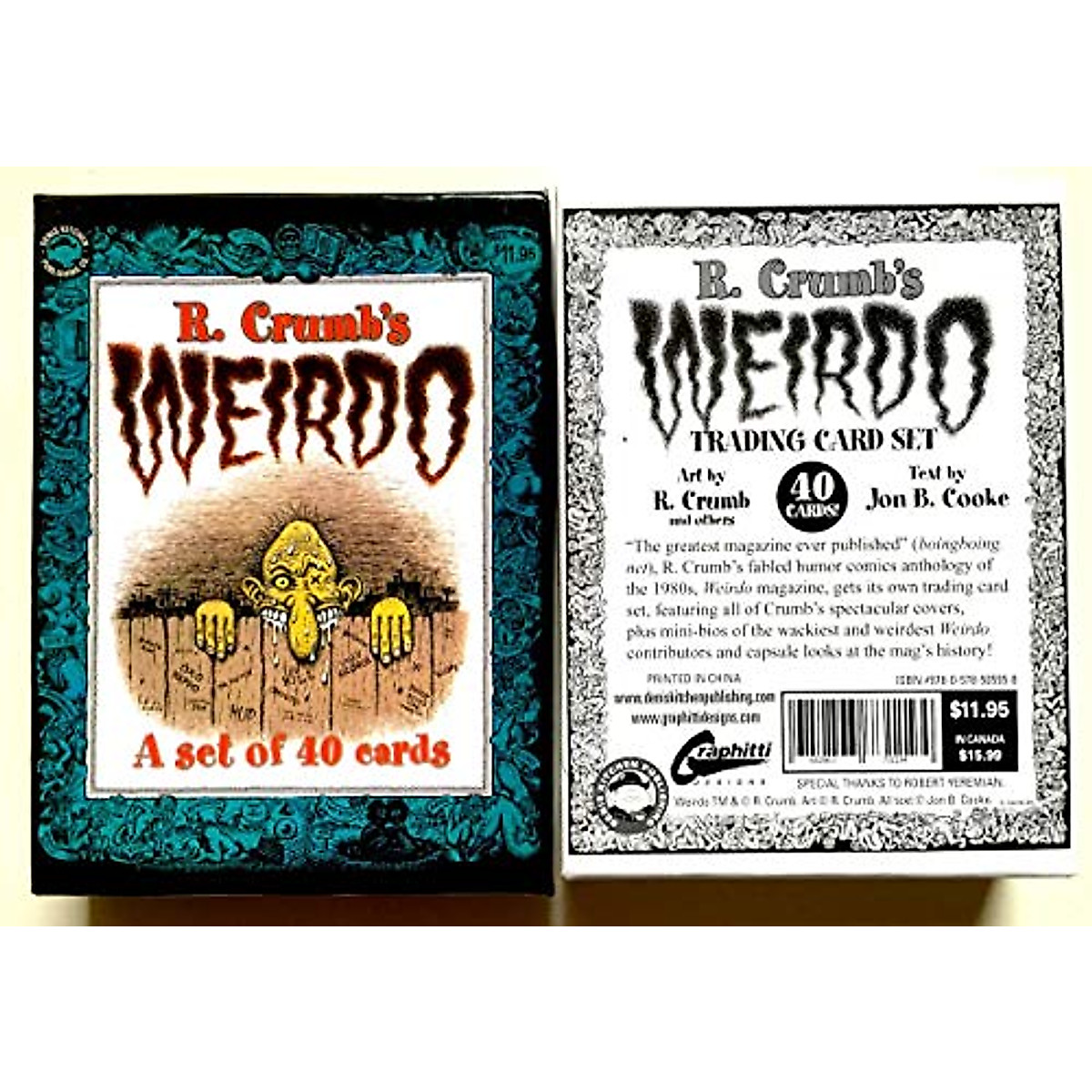 R. Crumb's Weirdo Card Set