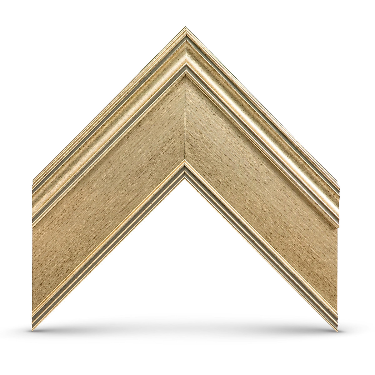 Frame My TV Deco TV Frames - Champagne Smart Frame Compatible ONLY with Samsung The Frame TV (55 inch, Fits 2021-2025 Frame TV)