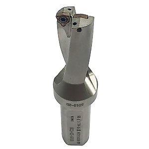 GBJ WC- Φ19-2D -C20 +10pcs WCMX030208FN Indexable U Drill Inserts Holder Fast Water Jet Drill Violent Drill WPD Series (WPD-Φ19-2D-C20+WCMX030208)