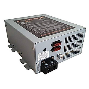 Powermax PM3-40-24LK 40 Amp 24 Volt Power Supply Converter with LED Light, Battery Chargers UL- CUL Approved, Built-in 3 Stage Charging and Quite Fan Cooling
