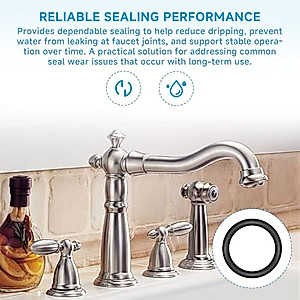 (4Pcs) RP37021 O-Rings for Delta Victorian Faucets Compatible Seal Rings