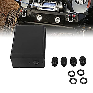 High Strength Protection Box Kit Winch Controller Housing for 8000 to 20000LB Electric Winch