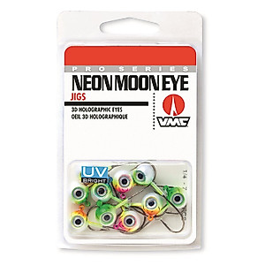 VMC Neon Moon Eye Jig UV Kit 1/4 Assorted, One Size