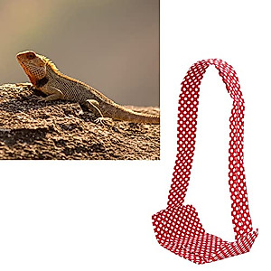 Bearded Dragon Carrier Small Animal Carriers Reptile Pet Carrier with Adjustable Sling for Small Pets Walking Traveling
