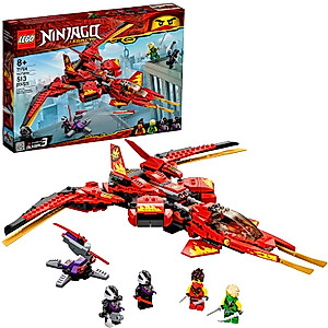 LEGO NINJAGO Legacy Kai Fighter 71704 Building Set for Kids Featuring Ninja Action Figures (513 Pieces)