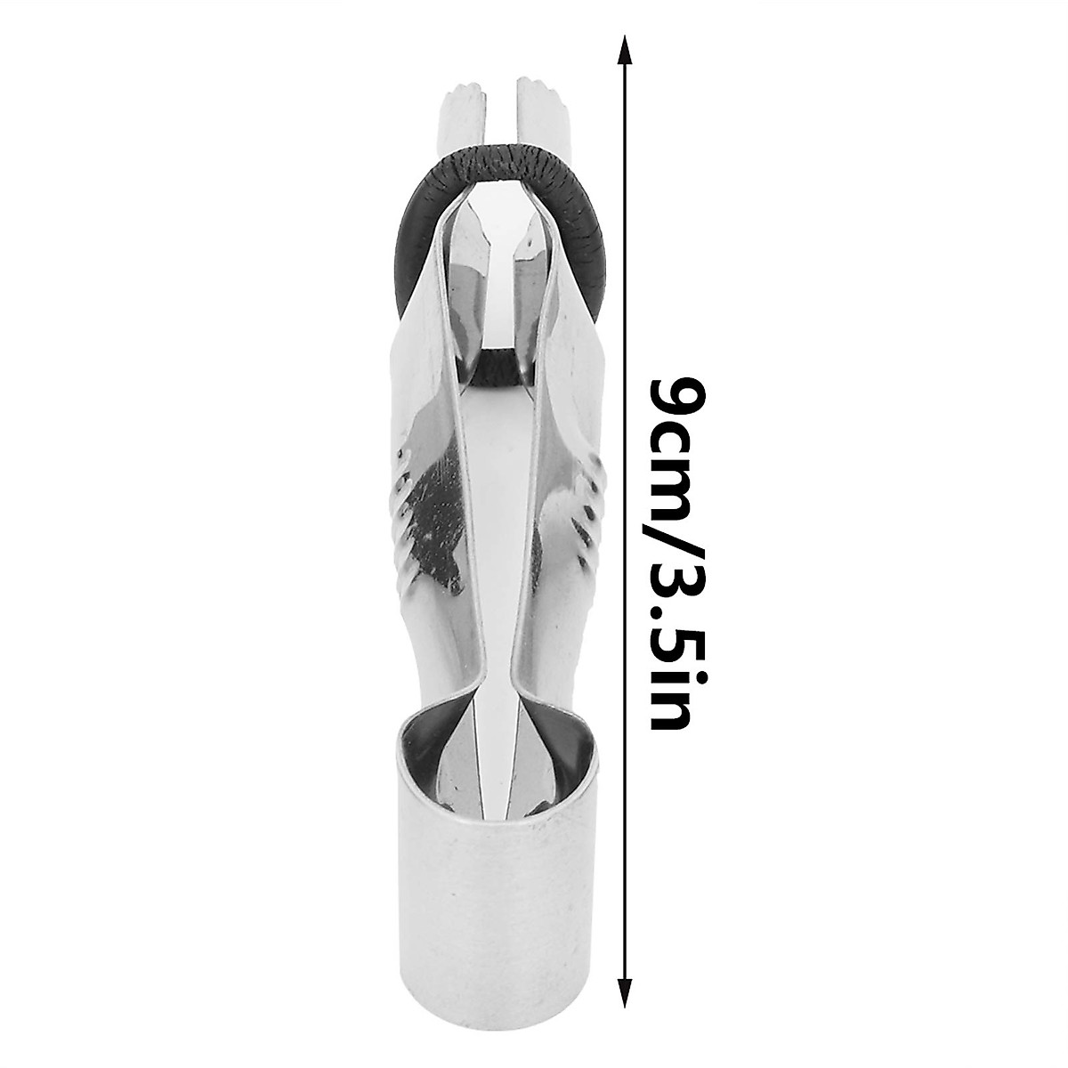 Stainless Steel Cake Lace Clips, 3Pcs Portable Cake Decorating Clamps Fondant Lace Clips Mould DIY Baking Tools 2 x 9cm/0.8 x 3.5in