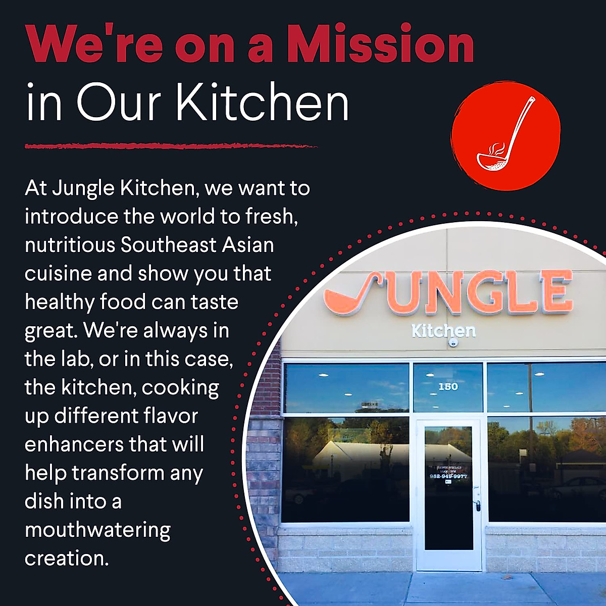 Jungle Kitchen Crunchy Garlic Chili Oil Chili Crisp Oil Vegan & Gluten-Free for Meats, Stir Fry, Vegetables, 6oz