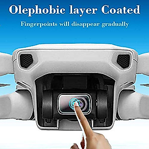Lens Screen Protector for DJI Mavic Mini 2 / DJI Mini - Drone,ULBTER 0.3mm 9H Hardness Tempered Glass Lens Saver Accessory Anti-Scrach Anti-Fingerprint Anti-Bubble Anti-Dust [3 Pack]