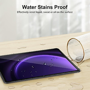 SPARIN 2 Pack Screen Protector for Galaxy Tab S9 FE 5G 10.9 inch/Galaxy Tab S9 11 inch, 9H Tempered Glass with Easy Installation Frame, S Pen Compatible/HD Clear/Anti Scratch