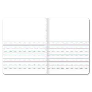 Ashby for Kids - 8 Pack - Primary Composition Notebooks (Grades K-2) with Stitched Binding for Durability - 4 Fun Marbled Hardcover Colors (2 Each of Blue, Green, Pink & Orange), 100 Sheets, Book Dimensions are 9.75" x 7.5".