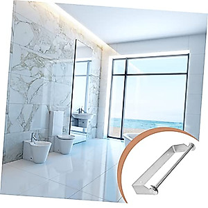 DOITOOL 5pcs and Single Holder Towel Rack Shelf Plastic Toilet Racks Mount Dispenser Organizer Wall Steel Gold Stainless Wrap with Cm Rod Metal Screws Hangers Kitchen for Mounted Bar