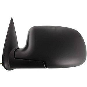 Kool Vue Left & Right Manual Non-Heated Door Mirrors Compatible With Chevrolet Silverado 1500 1999-2006 Without Blind Spot Feature Textured Pair Extended Cab & Standard Cab