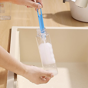 Naivees 30 Pcs 12 Oz Juice Bottles with Black Lids Empty Plastic Round Bottle Reusable Round Containers with Caps Suitable for Water Juice Tea Milk and Other Beverages