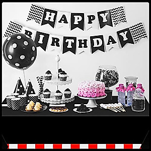 Moukeren 3 Pieces Racing Car Tablecloth Racetrack Table Covers Car Road Table Runner Disposable Race Table Cloth Car Theme Birthday Decorations Party Supplies, 54 x 108 Inches