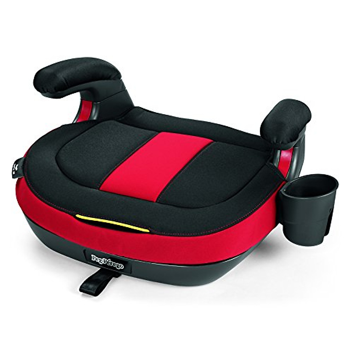 Peg Perego Viaggio Shuttle - Booster Car Seat - for Children from 40 to 120 lbs - Made in Italy - Monza (Black & Red)