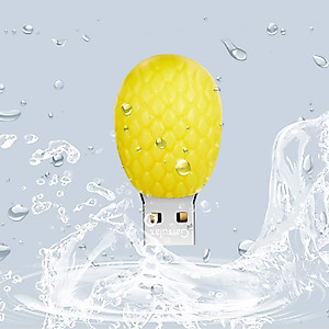 GARRULAX USB Flash Drive, 8GB / 16GB / 32GB Novelty Cute Cartoon USB Memory Stick Date Storage Pendrive Thumb Drives for Kids Children Collegue Student (32GB, Pineapple)