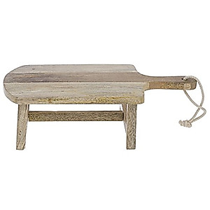 HUBERT Cutting Board Riser Rectangular Mango Wood - 15 4/5"L x 9"W x 4 3/5"H
