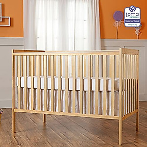 Dream On Me Synergy 5-In-1 Convertible Crib In Natural, Greenguard Gold Certified