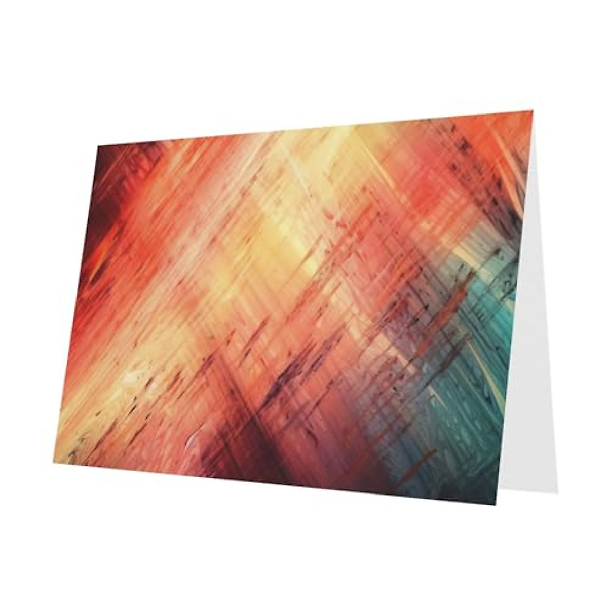 BONDIJ Greeting Cards With Envelopes Abstract Art Print Thank You Card Blank Cards For All Occasions Birthday Thank You Wedding Holiday Parties And More 4 X 6 In