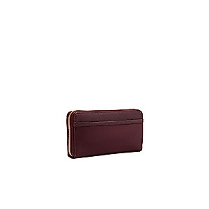 TUMI - Voyageur Zip-Around Continental Wallet - Card Holder for Women - Beetroot