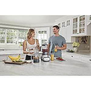 Cuisinart BFP-650 1 HP Blender/Food Processor, Silver, 3_cup