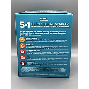 GNC Total Lean Total Lean Burn & Define VitaPak - 30 Vitapaks