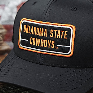 HOOEY Men's Oklahoma State University Officially Licensed Collegiate Hat (US, Numeric, 0, 8, 7063T-Black)