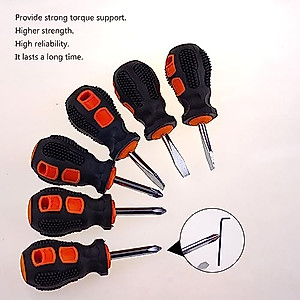 2Pieces Screwdriver Kit Set Mini Small Portable Radish Head Screw Driver Cross Ratchet Screwdriver Repair Tool Magnetic Screwdriver Mini Screwdriver Set Magnetic Tip Screwdriver Small Kit