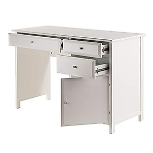 Winsome Wood Delta 3-Pc Set Home Office, White