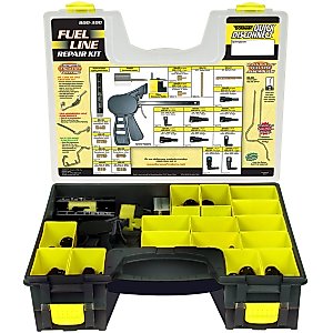 Dorman 800-300 Nylon Fuel Line Repair Kit, 104 Piece Universal Fit