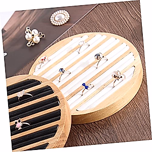 Zerodeko 3pcs Ring Storage Tray Rings Holder for Display Ring Display Organizer Small Ring Organizer Ring Showcase Tray Ring Tray Organizer Small Ring Holder Rings Organizer for Women