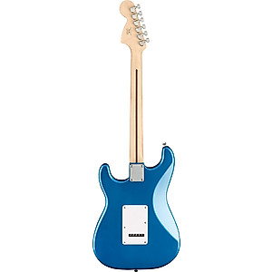 Fender Squier Affinity Stratocaster HSS - Lake Placid Blue Bundle with Frontman 10G Amplifier, Instrument Cable, Gig Bag, Strap, Picks, and Austin Bazaar Instructional DVD