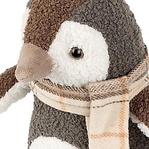 Paoletti Boucle Penguin Novelty Doorstop