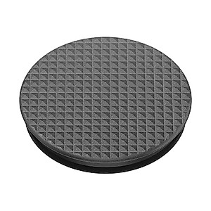 PopSOCKETS Pop-Grip Knurled Texture Black Smartphone Accessory for iPhone Android