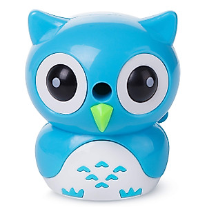 Mr. Pen- Pencil Sharpener, Owl Shaped Sharpener, Pencil Sharpener for Kids, Pencil Sharpener for Colored Pencils, Pencil Sharpener Manual, Cute Pencil Sharpener, Fun Pencil Sharpener, Gift for Kids