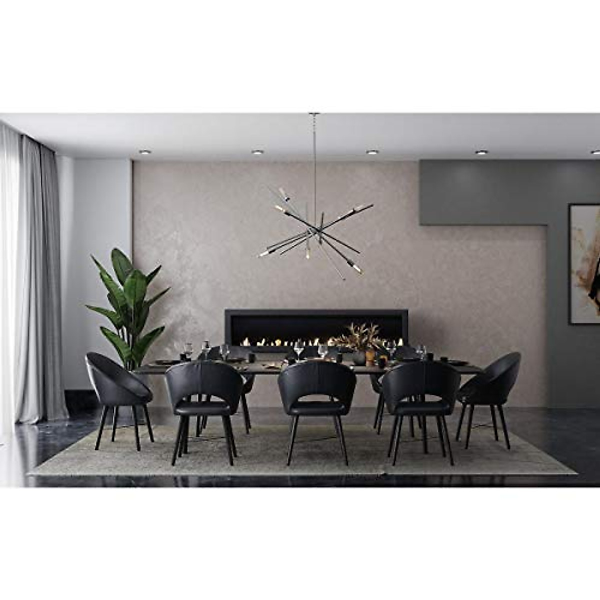 Progress Lighting P400108-009 Astra Chandeliers, Brushed Nickel