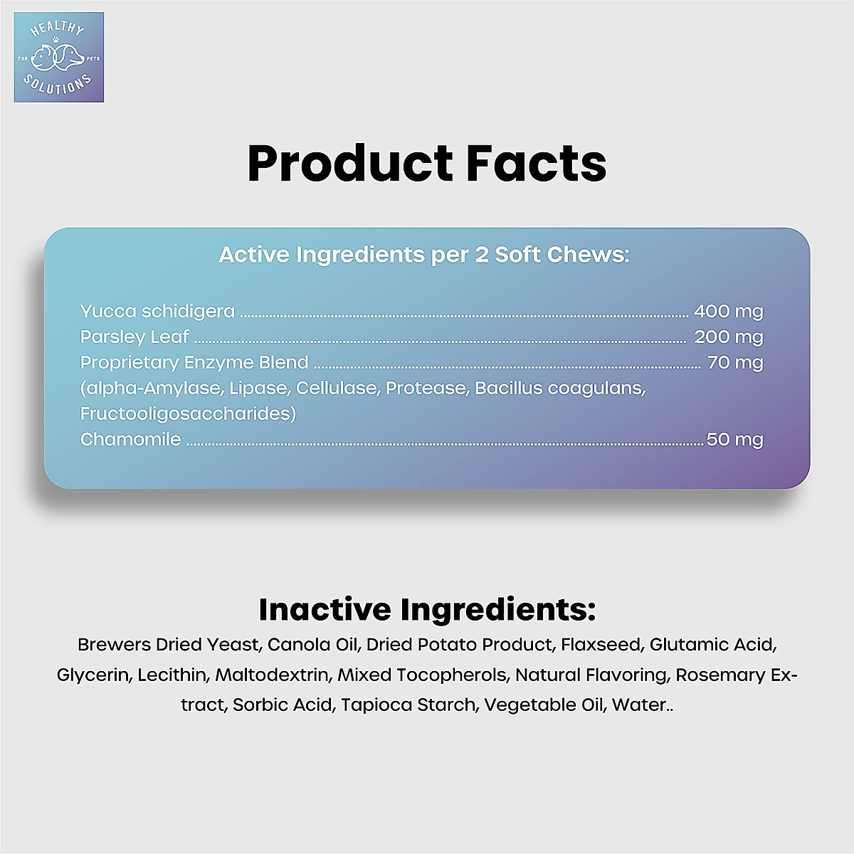 Deterrent for Dogs Eating Poop - Coprophagia No Poo Chews Prevent Dog from Eating Stool - Chew Enhanced with Breath Freshener, Enzymes, & Probiotics to Help Ease and Stop This Nasty Habit | 60ct