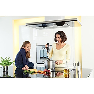 Braun MultiQuick 5 Immersion Hand Blender Patented Technology - Powerful 350 Watt - Dual Speed - Includes Beaker, Whisk, 505, Black, MQ505