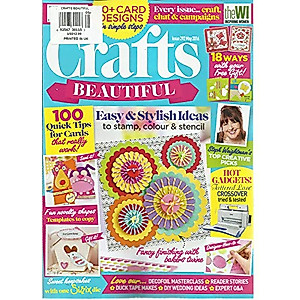 CRAFTS BEAUTIFUL MAY, 2016 ISSUE,292 (EASY & STYLISH IDEAS TO STAMP, COLOUR