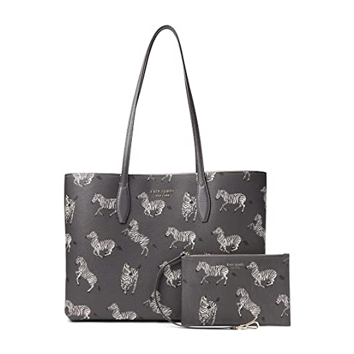 Kate Spade New York All Day Zebra Print Large Tote Chalkboard Multi One Size