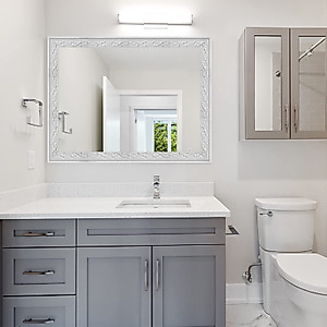 WAPANE 90" x 3.1" Peel Stick Foam Molding Trim Self Adhesive, Crown Molding Wallpaper Border Flexible, 3D Wall Edging Lines Foam Baseboard, Wall Base Moulding Trim for Home, Hotel DIY Decoration