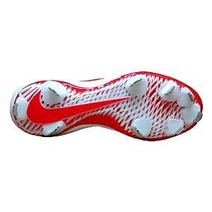 Nike Women's Lunar Hyperdiamond 3 Pro Metal Fastpitch Softball Cleats, White/Game Royal-pure Platinum, 10