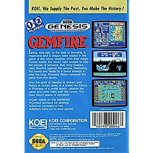 Gemfire - Sega Genesis