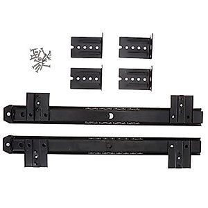 1 Pair Keyboard Track Vanity Accessories Silent Keyboard Black Keyboard Under Desk Tray Keyboard Drawer Keyboard Tray Ke