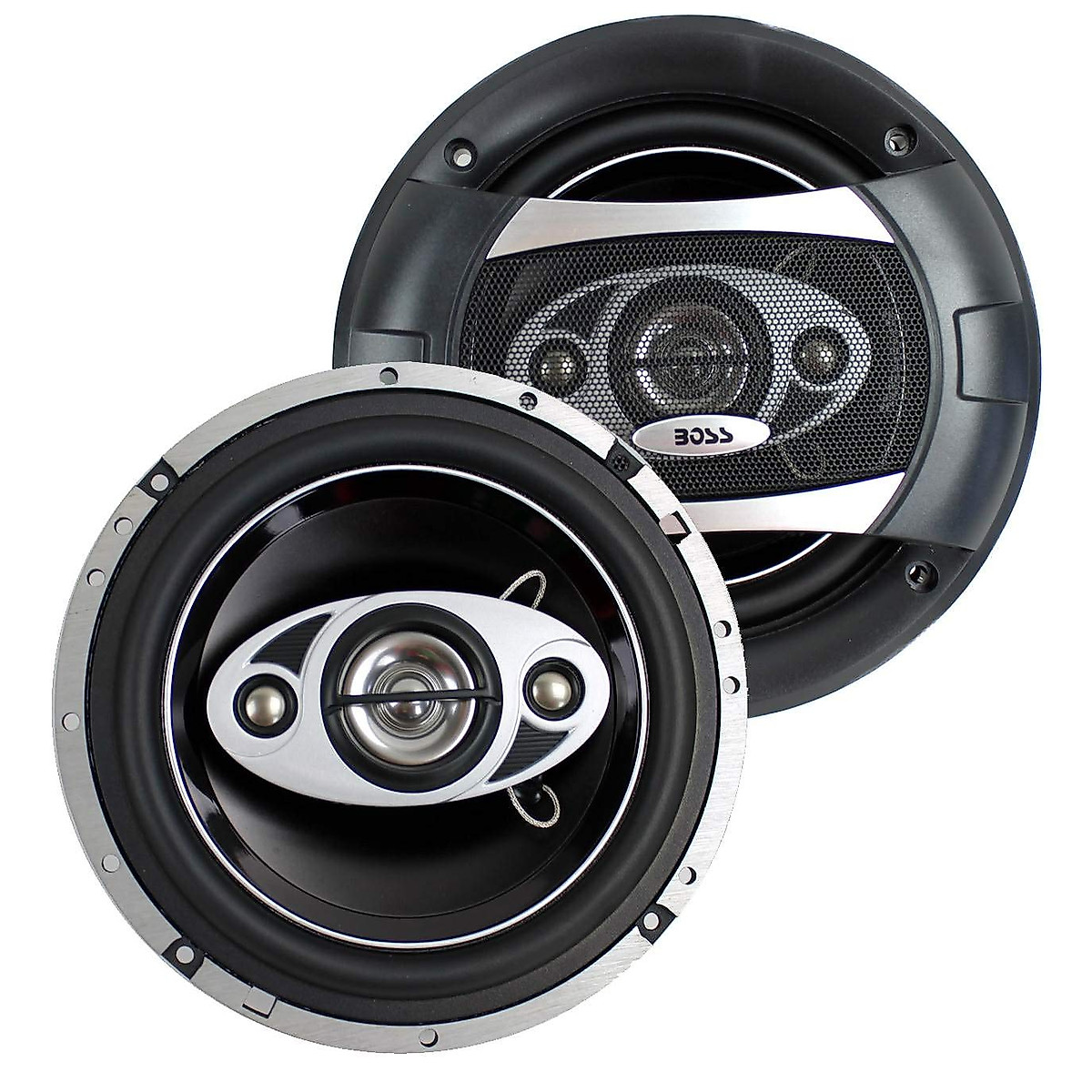 4 New BOSS Audio P65.4C 6.5" 4-Way 400W Car Audio Coaxial Speakers Stereo P654C