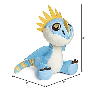 Dreamworks Dragons, Stormfly 8" Premium Plush Dragon, for Kids Aged 4 & Up, Multicolor