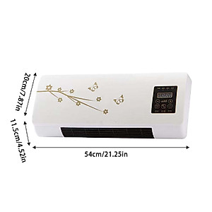 Minii Split Ac/Heating | Wall Mounted Ac Unit | Air Conditioner Portable Ac Heater Combo Unit | Air Conditioner Heater Combo | Portable Air Conditioners | Split Max Aire Acondicionado Portatil | 2024