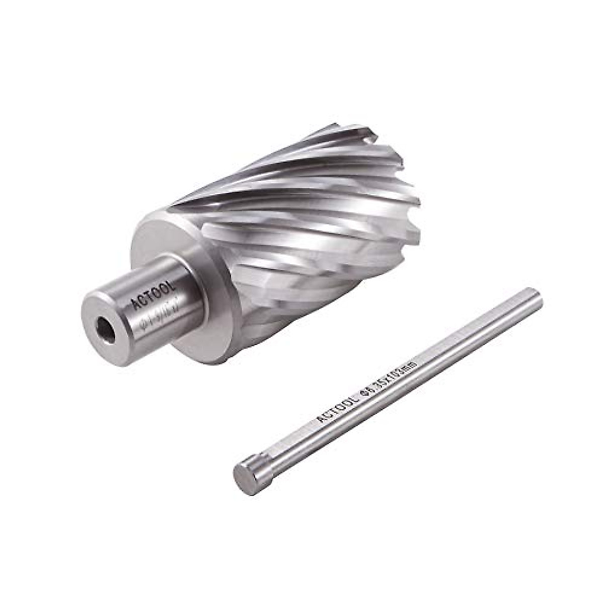 ACTOOL 1-9/16" Diameter × 2" Depth of Cut HSS ANNULAR Cutter with 3/4'' Weldon Shank