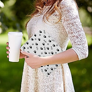 Cat Dog Paw Print Fashion Case for IPAD 2020 AIR 4 （10.9in）, Pen Slot Protective Cover for IPAD 2020 AIR 4 （10.9in）, Convenient Magnetic Stand